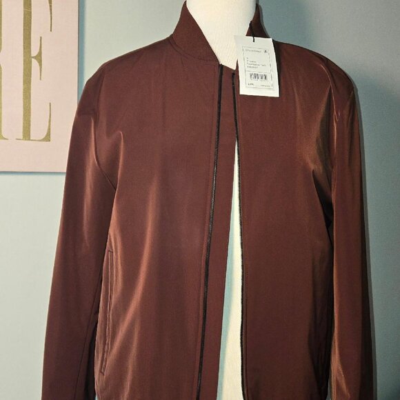 Theory | Jackets & Coats | Theory Jacket New With Tags Burgundy | Poshmark